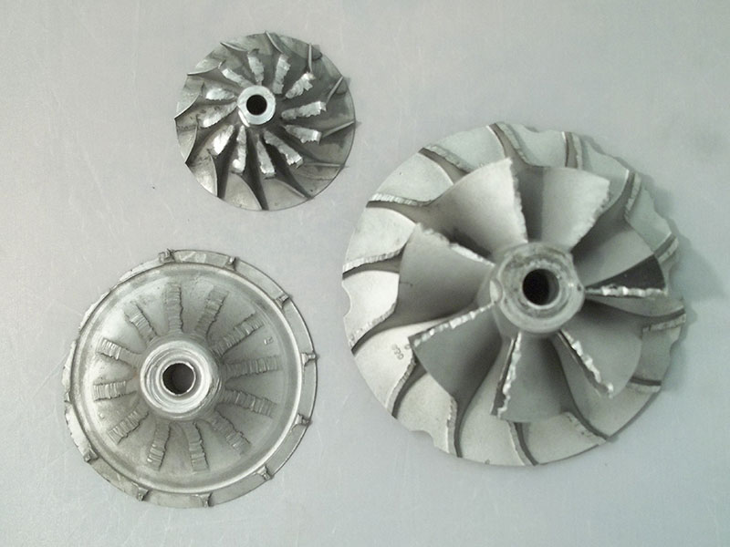 Compressor Wheel – Major Impact Damage - www.aet-turbos.co.uk