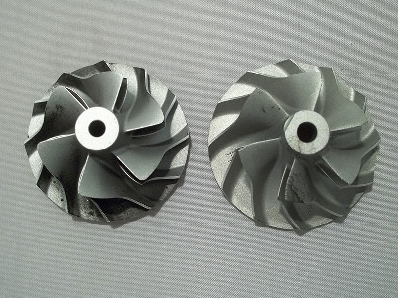 Compressor Wheel – Minor Impact Damage - www.aet-turbos.co.uk